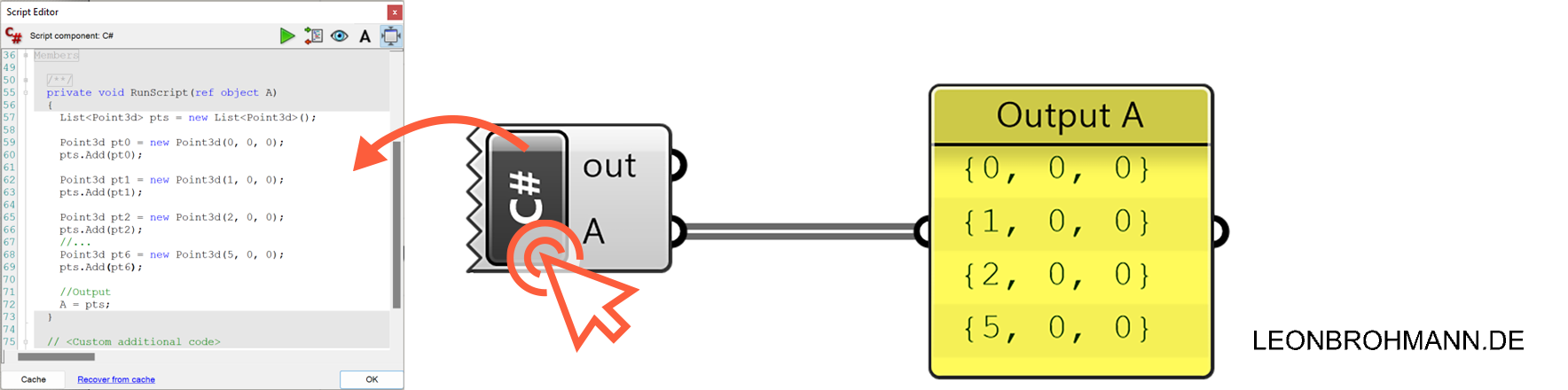 Rhino Gh C Scripting Basics For Loops 1 7004